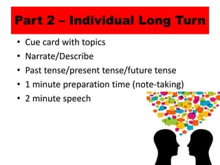 IELTS Speaking Tips (1).pptx | Wedding | Personal Celebrations & Life ...