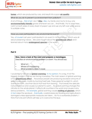 Ielts speaking vocabulary band 7.5+ | PDF