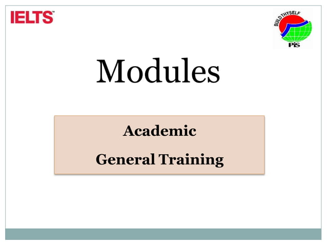 IELTS Exam Structure | PPTX