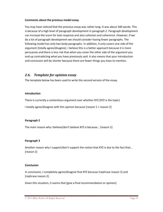 Ielts task 2 writing essays | PDF