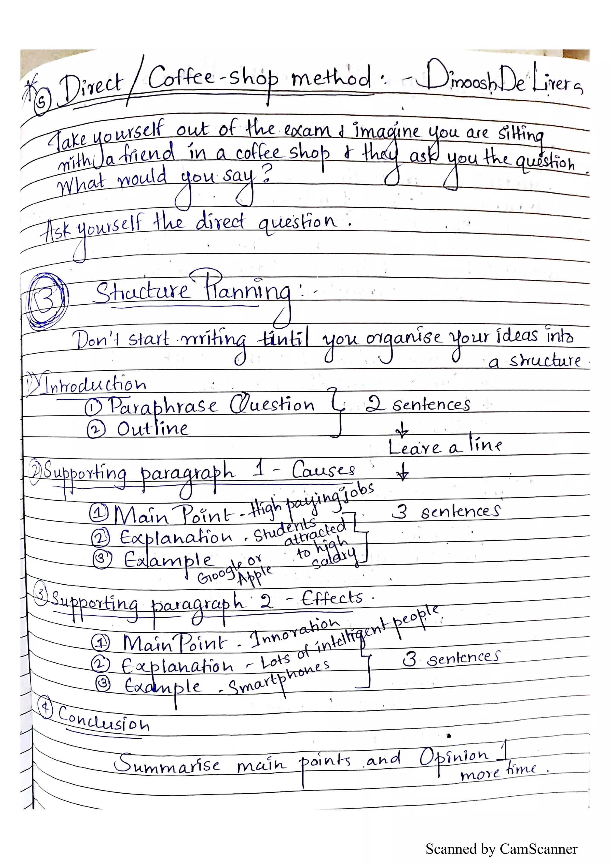 IELTS UKVI ACADEMIC - WRITING PART 2 (NOTES) | PDF