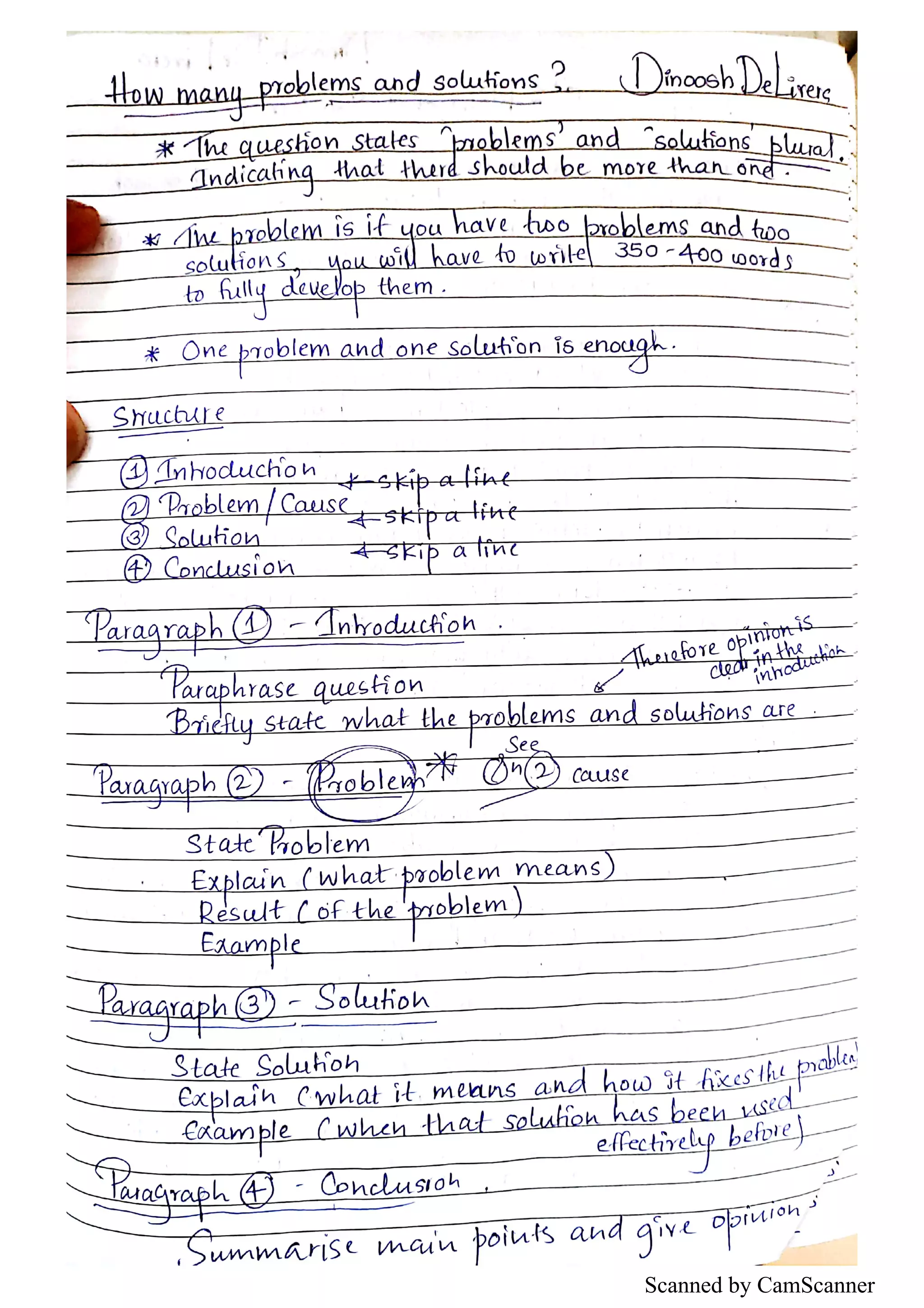 IELTS UKVI ACADEMIC - WRITING PART 2 (NOTES) | PDF