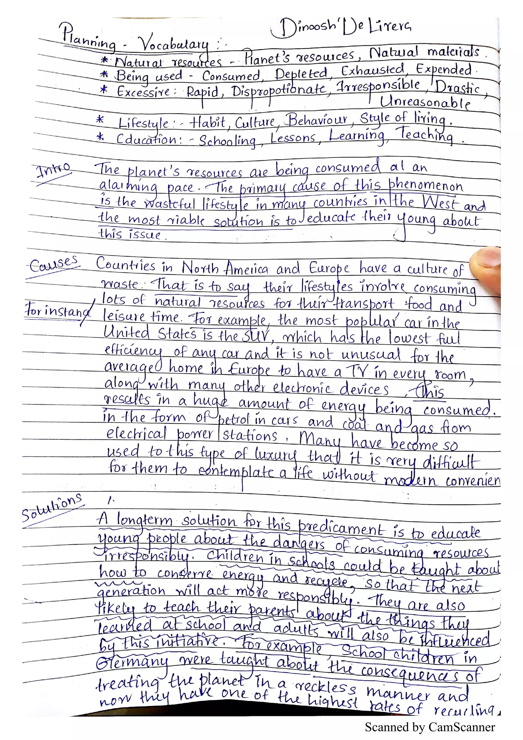 IELTS UKVI ACADEMIC - WRITING PART 2 (NOTES) | PDF
