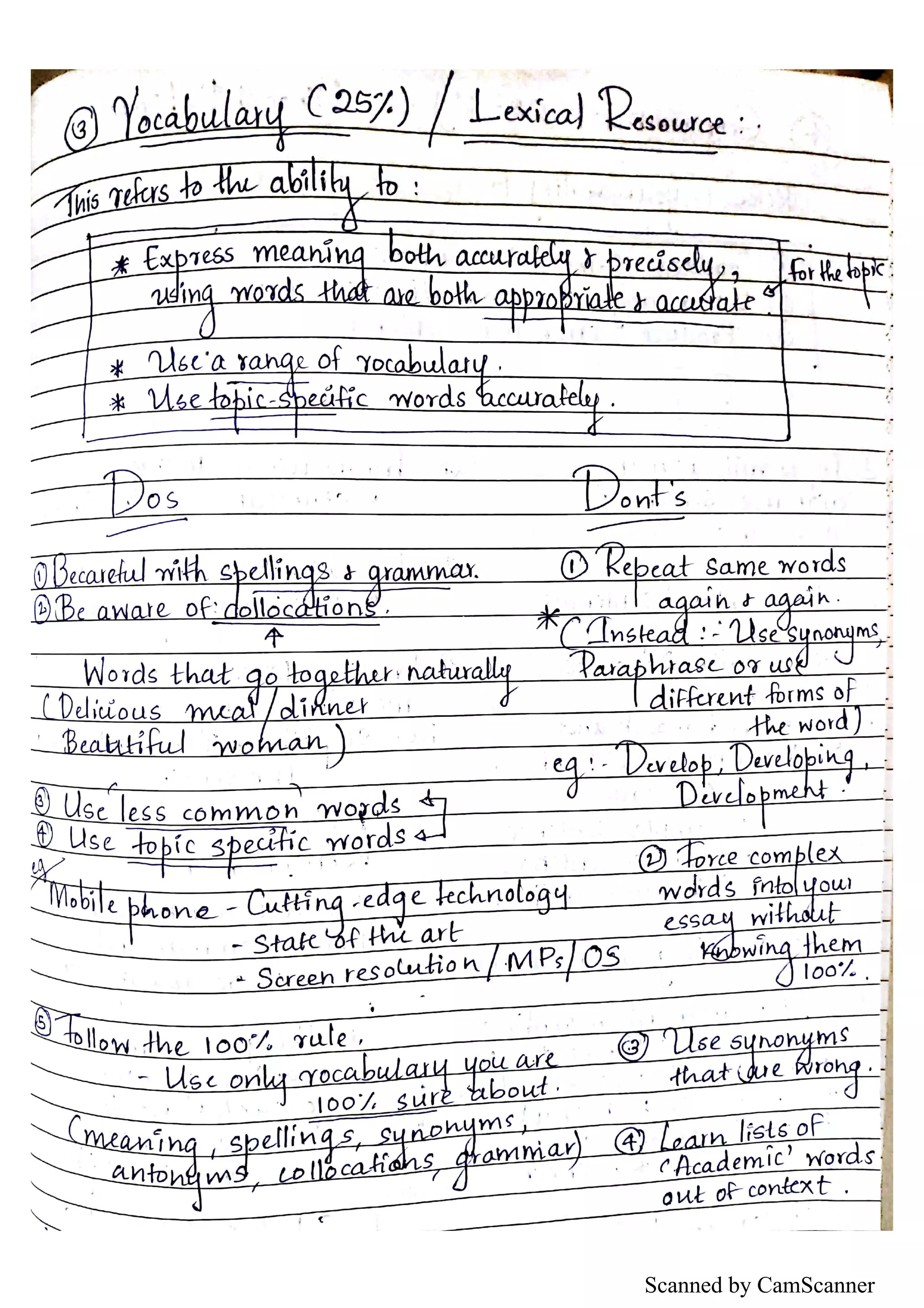 IELTS UKVI ACADEMIC - WRITING PART 2 (NOTES) | PDF