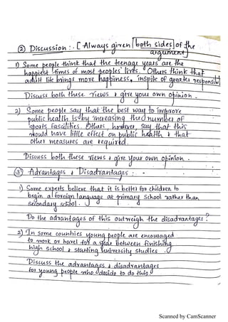 IELTS UKVI ACADEMIC - WRITING PART 2 (NOTES) | PDF