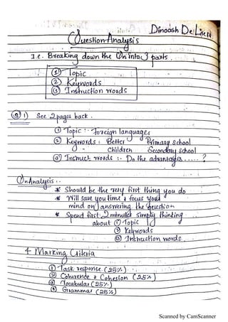 IELTS UKVI ACADEMIC - WRITING PART 2 (NOTES) | PDF