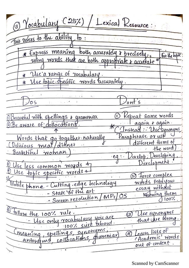 IELTS UKVI ACADEMIC - WRITING PART 2 (NOTES) | PDF