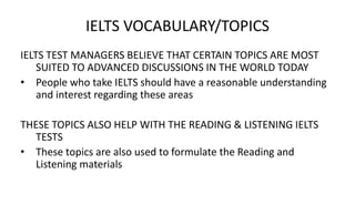 IELTS VOCABULARY KEYWORDS.pptx