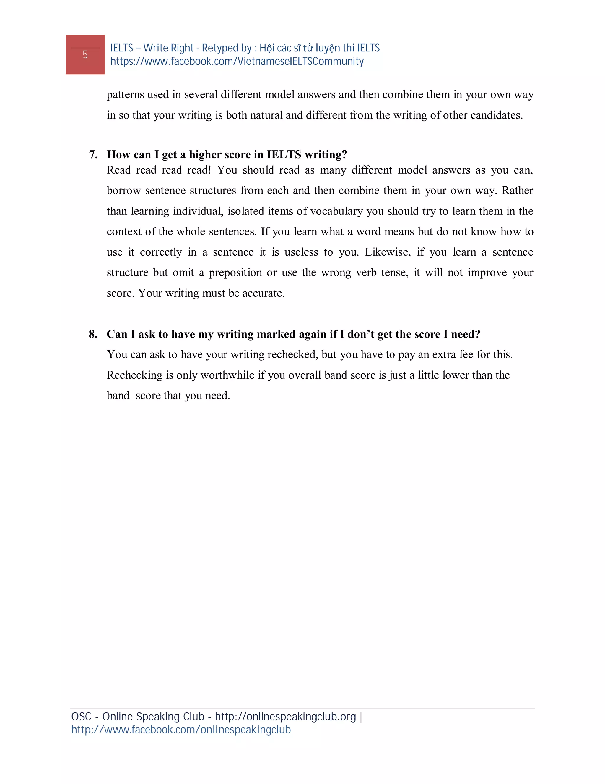 Ielts – write right | PDF