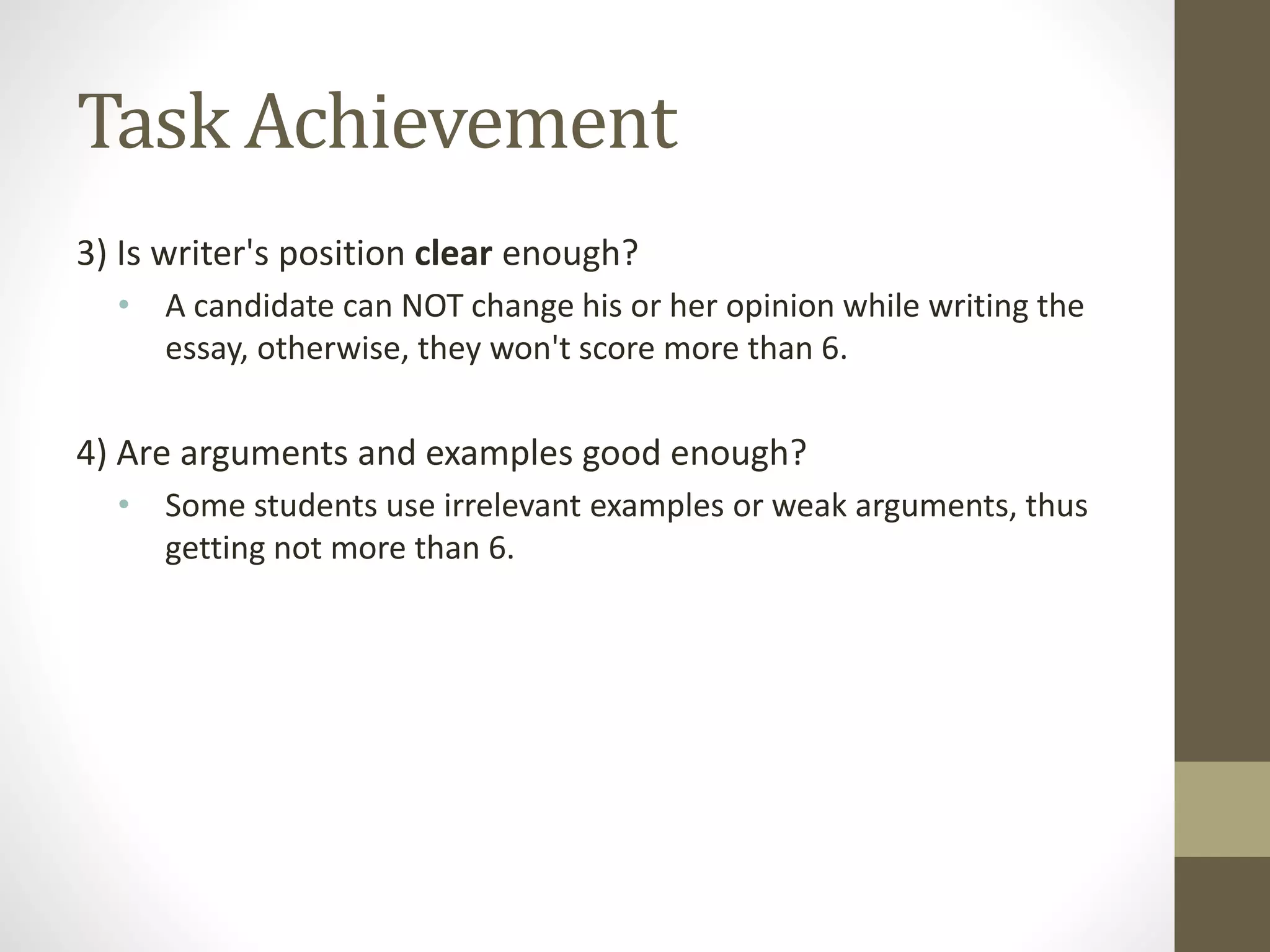 IELTS Writing Band Descriptors | PPTX