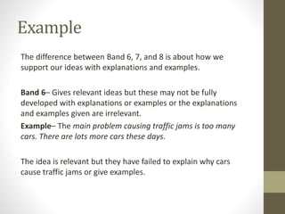 IELTS Writing Band Descriptors | PPTX | Standardized Testing ...