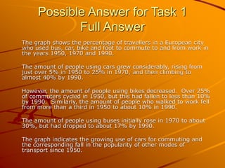 IELTS Writing task 1 introduction for beginners | PPT