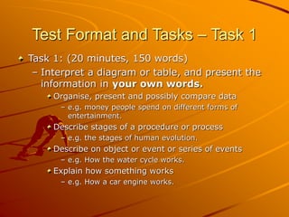 IELTS Writing task 1 introduction for beginners | PPT