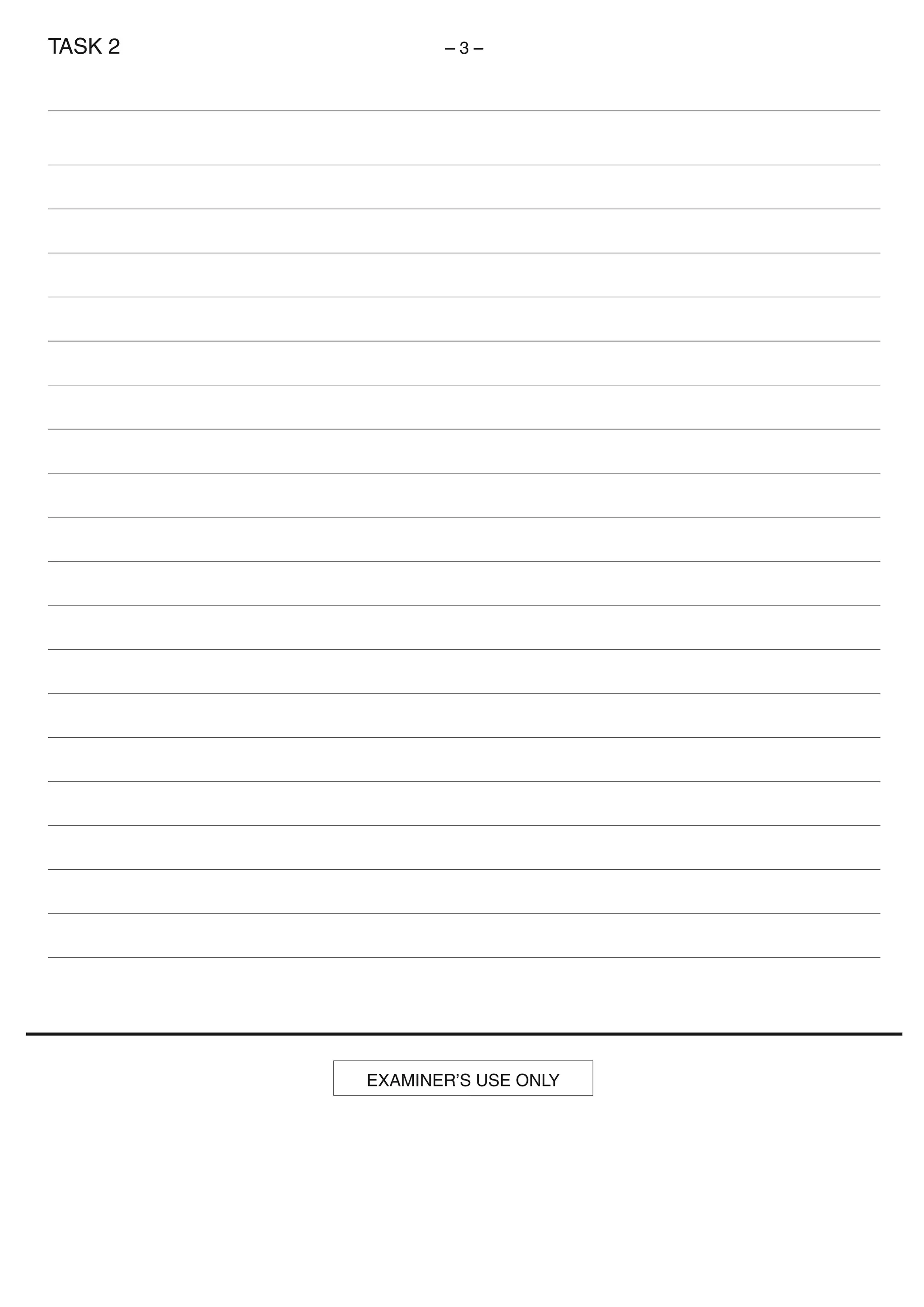 Ielts writing answer sheet | PDF