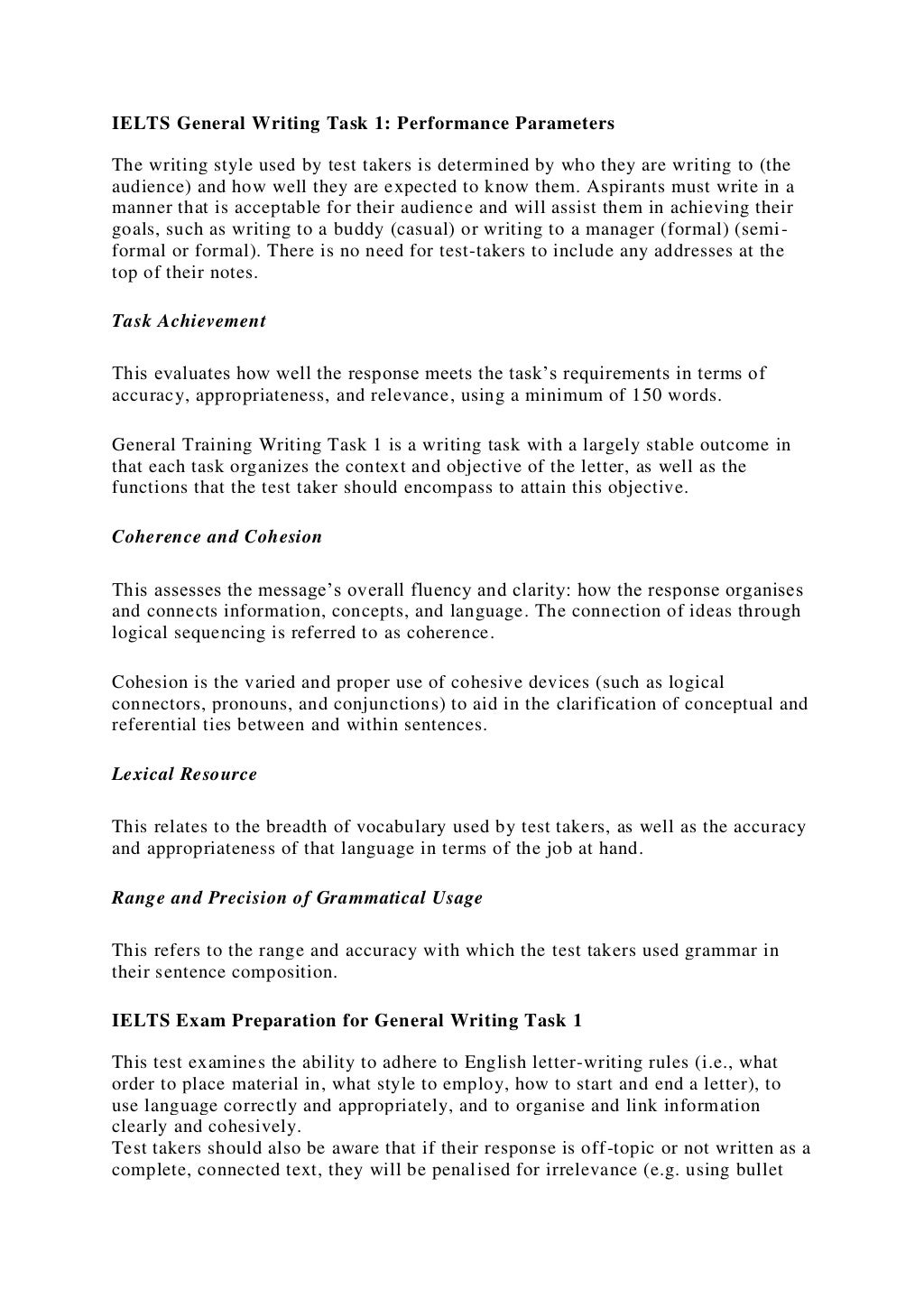 Ielts Writing Task Ielts Writing Task