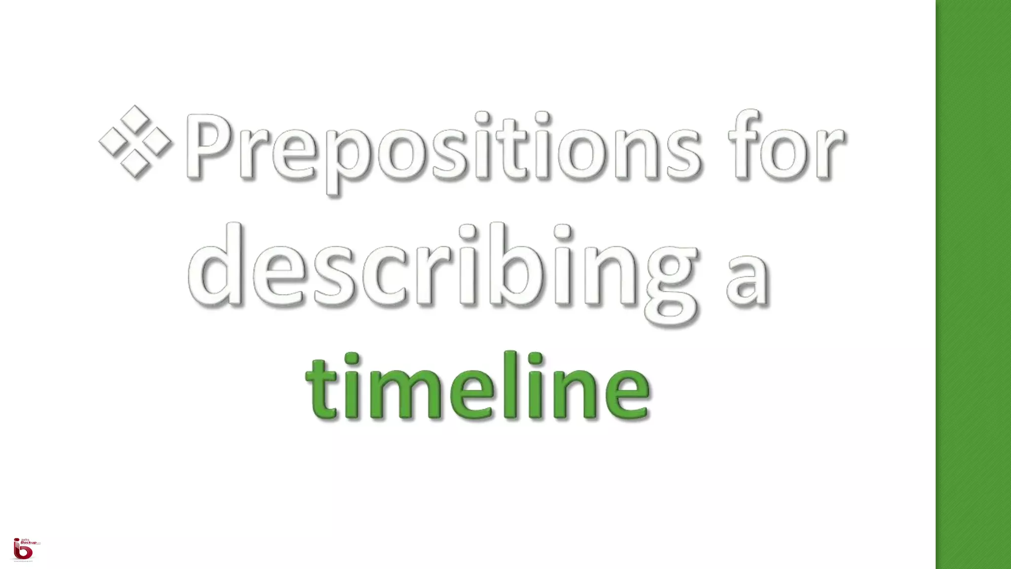 IELTS Writing Task 1 - Prepositions for IELTS Writing Task 1 Graphs | PPTX
