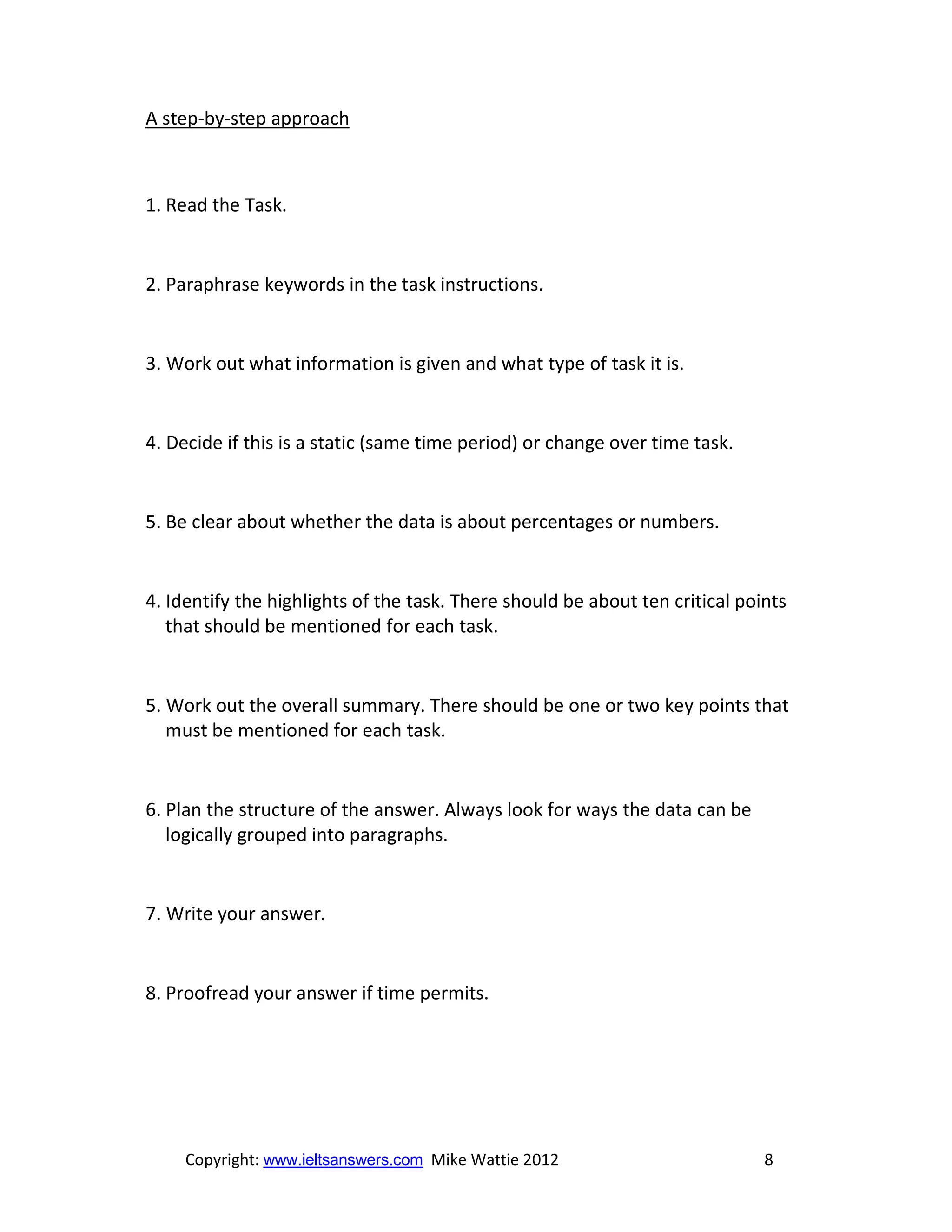 Ielts writing task 1 academic | PDF