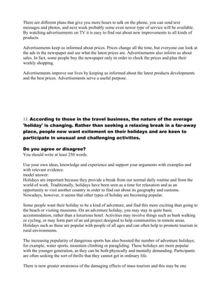 Sample IELTS Writing Task 2 | DOC