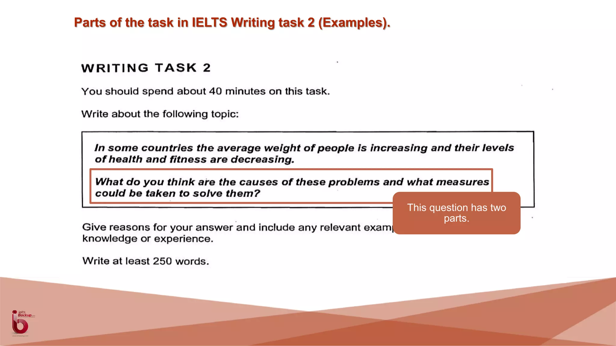 IELTS Writing Task 2 - How to Score Highly in Task Achievement | PPTX ...
