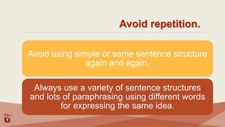 IELTS Writing Task 2 - How to Score Highly in Task Achievement | PPTX ...