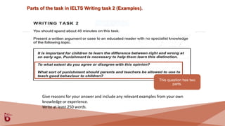 IELTS Writing Task 2 - How to Score Highly in Task Achievement | PPTX ...