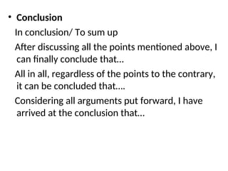 IELTS WRITING TASK 2 Essay writing - reference | PPT