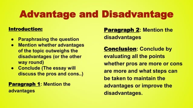 Ielts writing task 2 pattern | PPTX