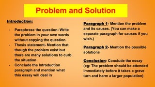 Ielts writing task 2 pattern | PPT | Free Download
