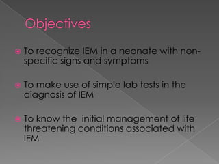 inborn error of metabolism | PPT | Endocrine and Metabolic Diseases ...