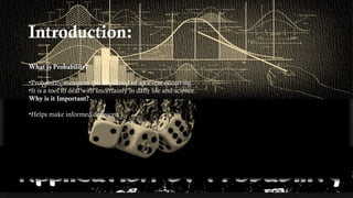 real life Application of probability or how probability shapes our ...