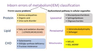 Inborn Errors of metabolism | PPT