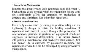 IEM -Types of Maintenance -KAVI.pptx______ | PPTX