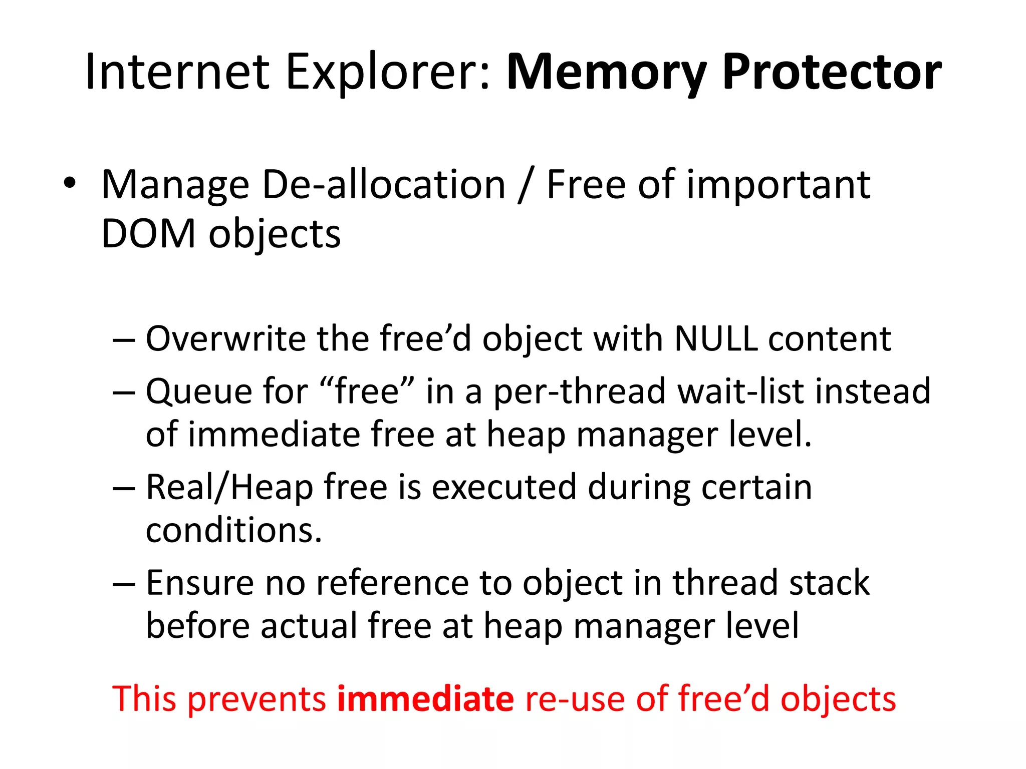 Ie Memory Protector Pptx