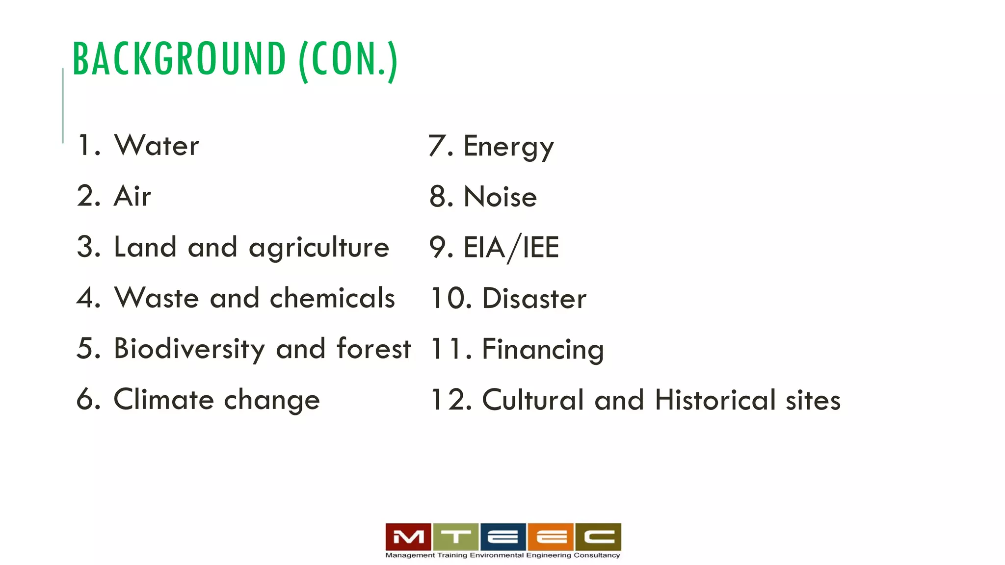 Integrated Environmental Management Information System (IEMIS) | PDF