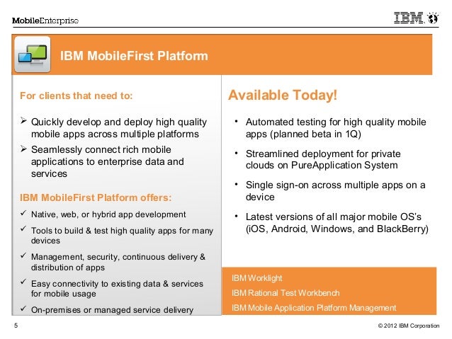 IBM Partner Jam - 10th April 2013