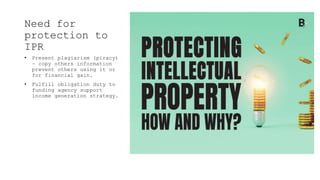 IEM Project report on IPR in industrial area | PPT