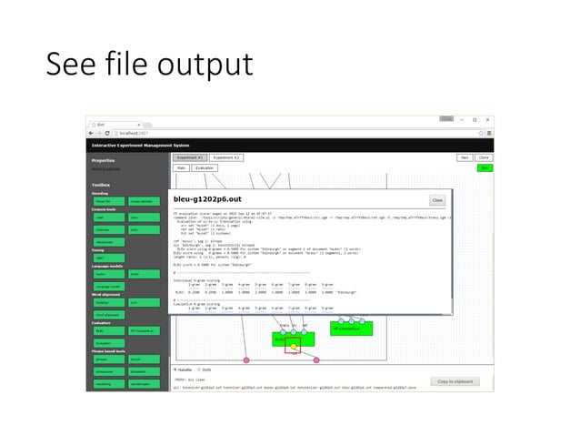 Interactive Experiment Management System | PPT