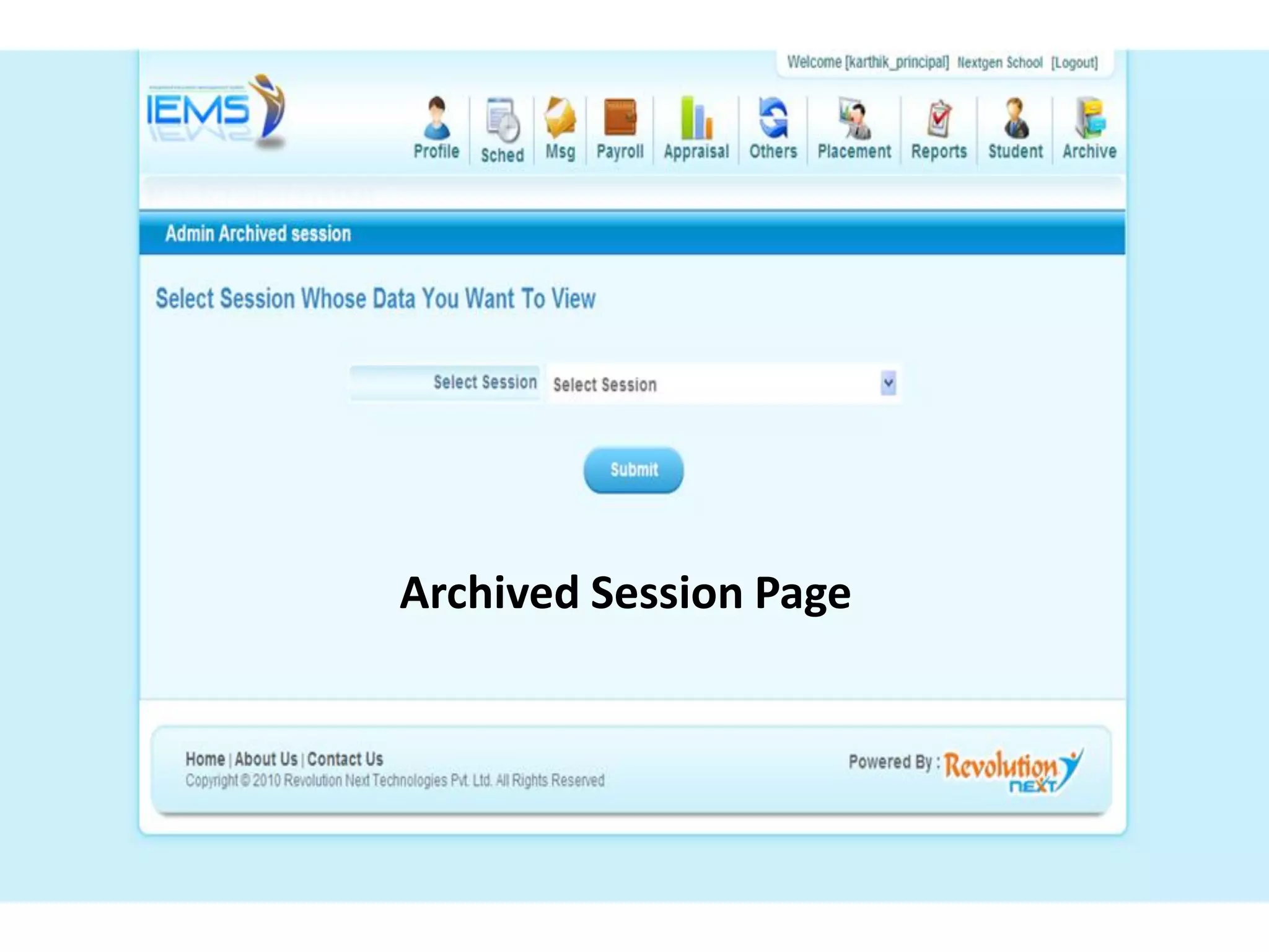 IEMS - Principal Module | PPT