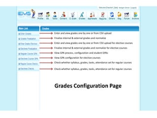IEMS - Teacher Module | PDF