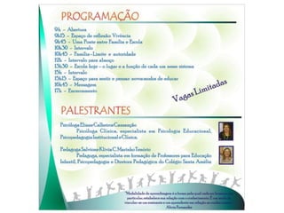 I encontro psicopedagogico de arapiraca | PPTX