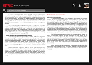 Inside of Netflix - What is going on there? | PDF | Human Resources ...