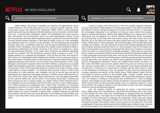 Inside of Netflix - What is going on there? | PDF | Human Resources ...