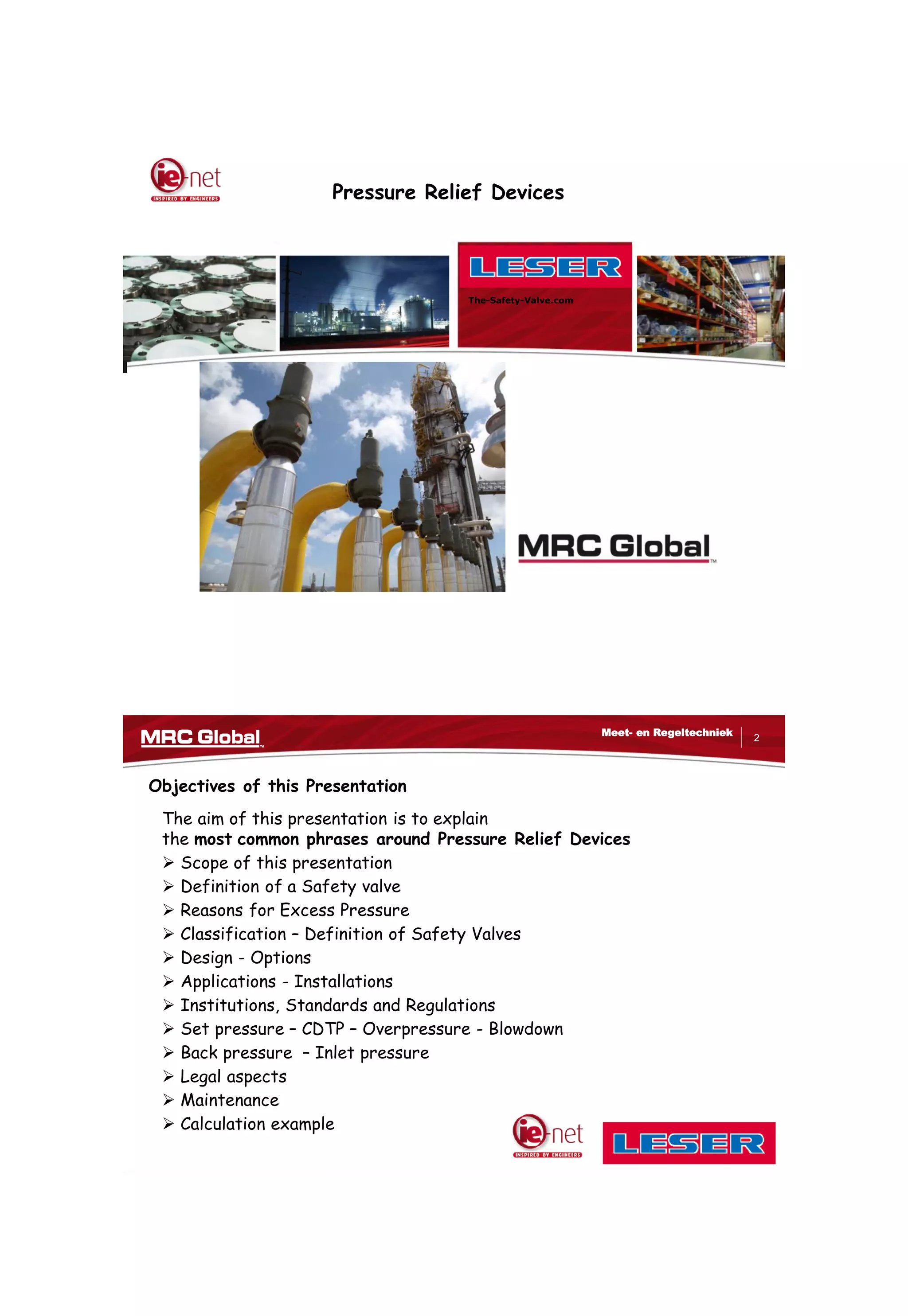 Pressure Relief Devices | PDF