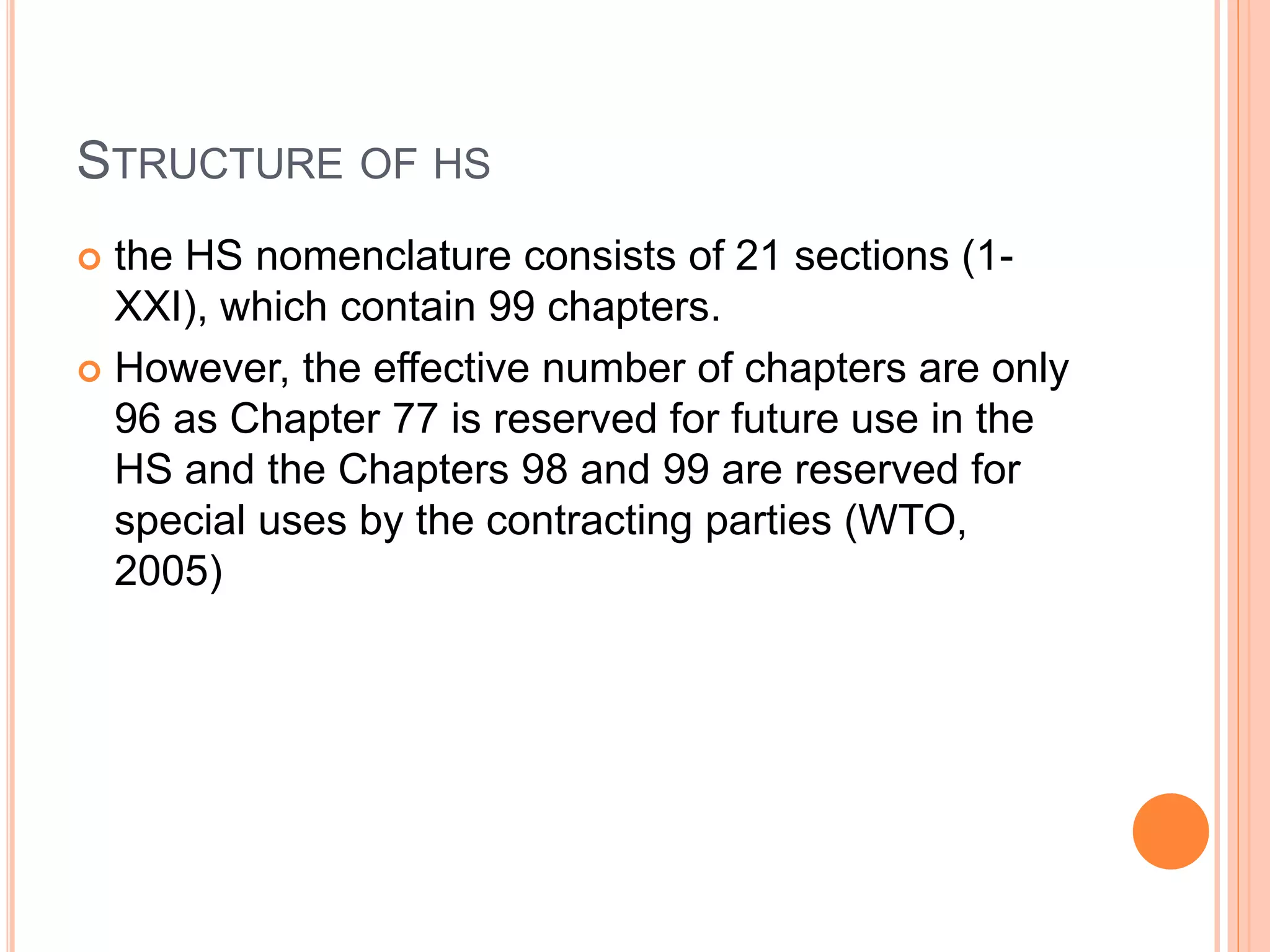 World Custom Organization - HS System | PPTX