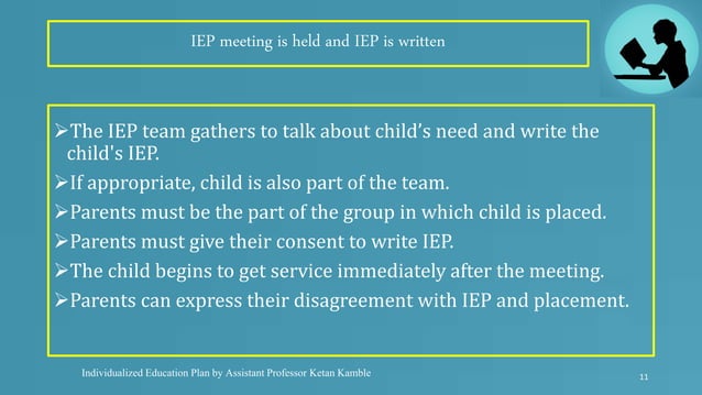 Individualized Education Plan | PPTX