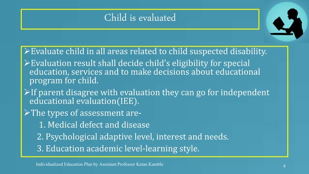 Individualized Education Plan | PPTX