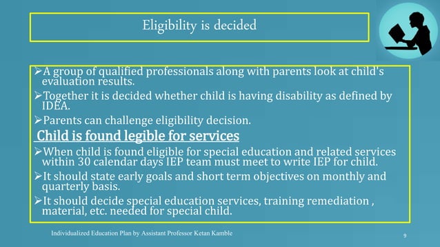 Individualized Education Plan | PPTX