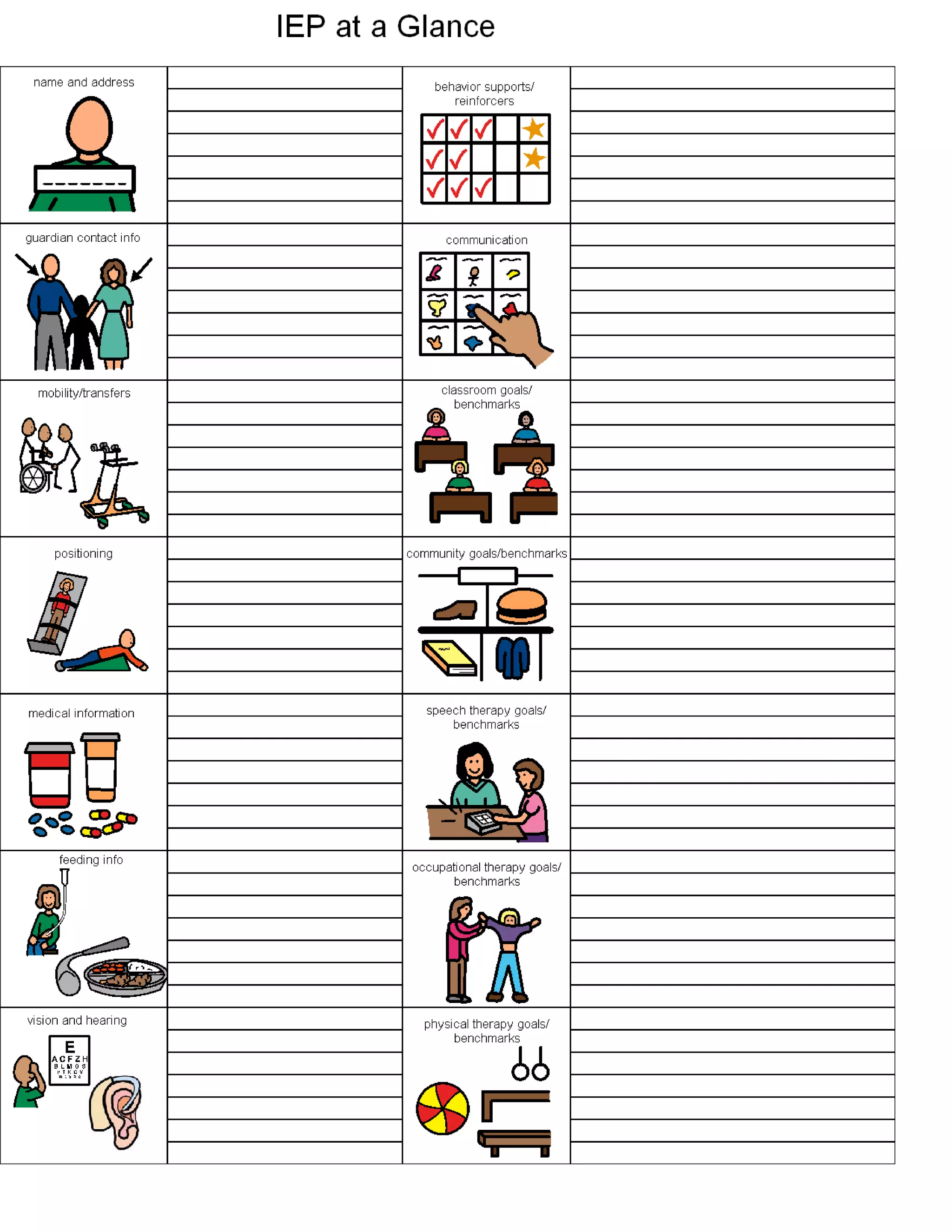 Iep At A Glance | PDF