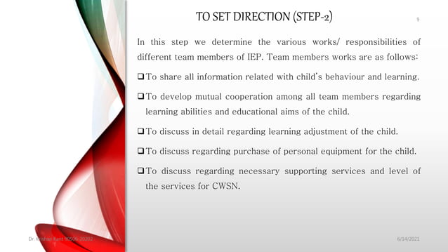IEP individualized education plan | PPTX | Professional School ...
