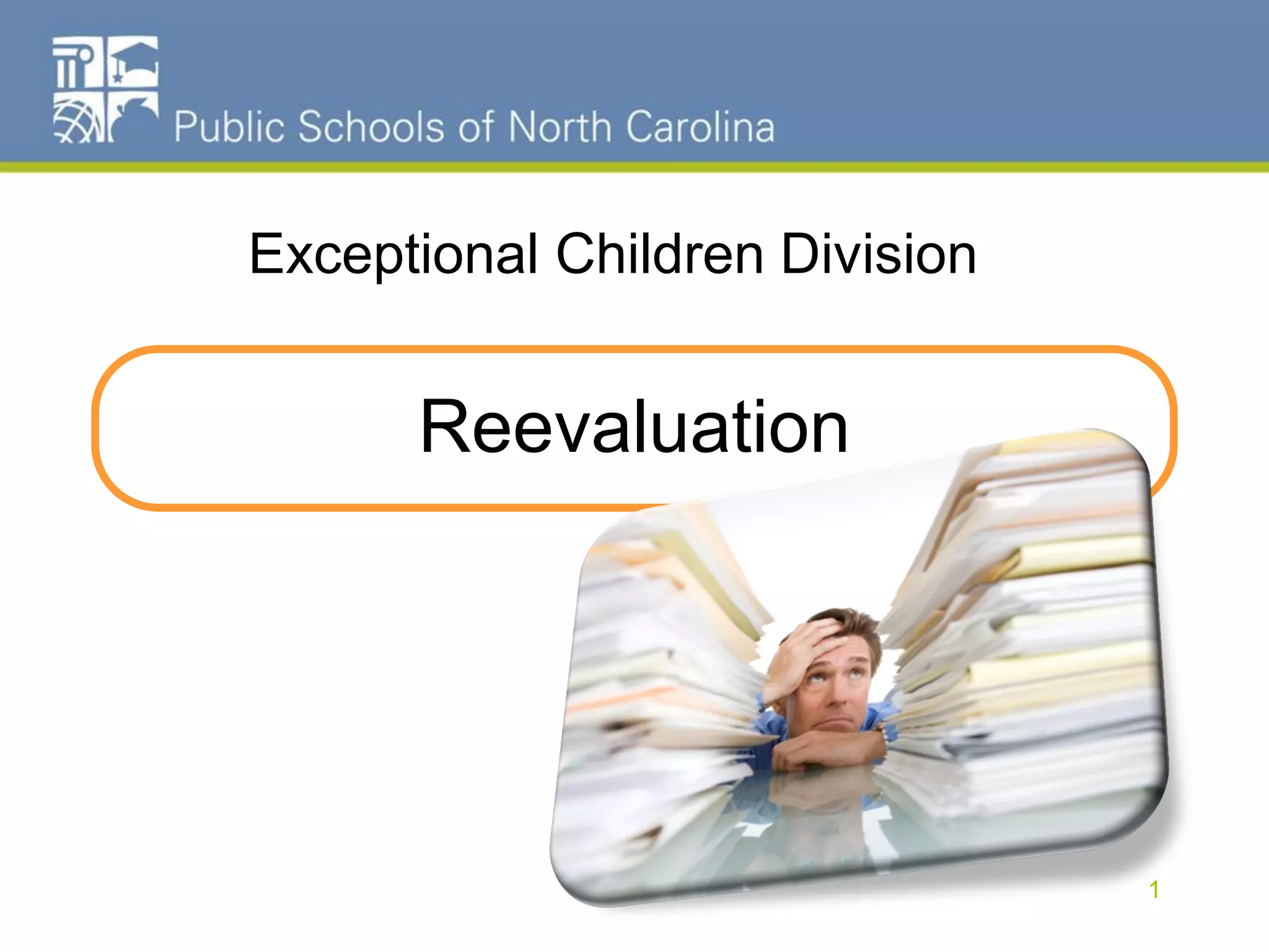 Individual Education Plan (IEP) -- Re Evaluation Process & Walk Through ...